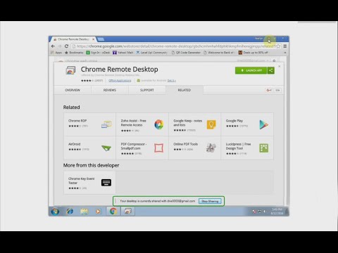 Remote Access your computer using Chrome browser