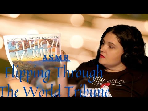 Flip Through The World Tribune SGI International Weekly Paper With Me On My Couch