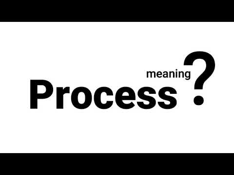 Process Meaning Definition | EWM-English Word Meaning