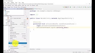 Android Studioで、"drawable"フォルダに画像を追加する方法を教えてください。