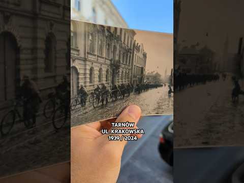 Then and Now. Photo. Tarnów. #thenandnow #history #ww2