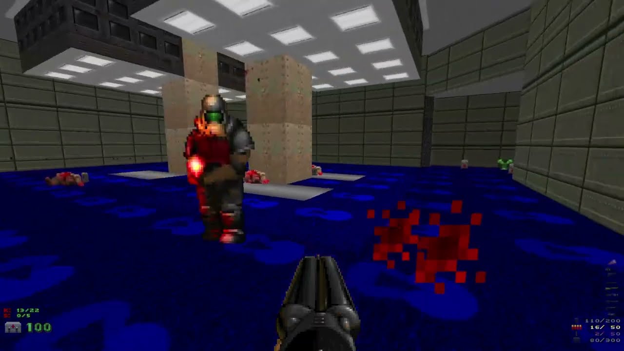 Doom 2 Custom Enemy: Red Heavy Modification