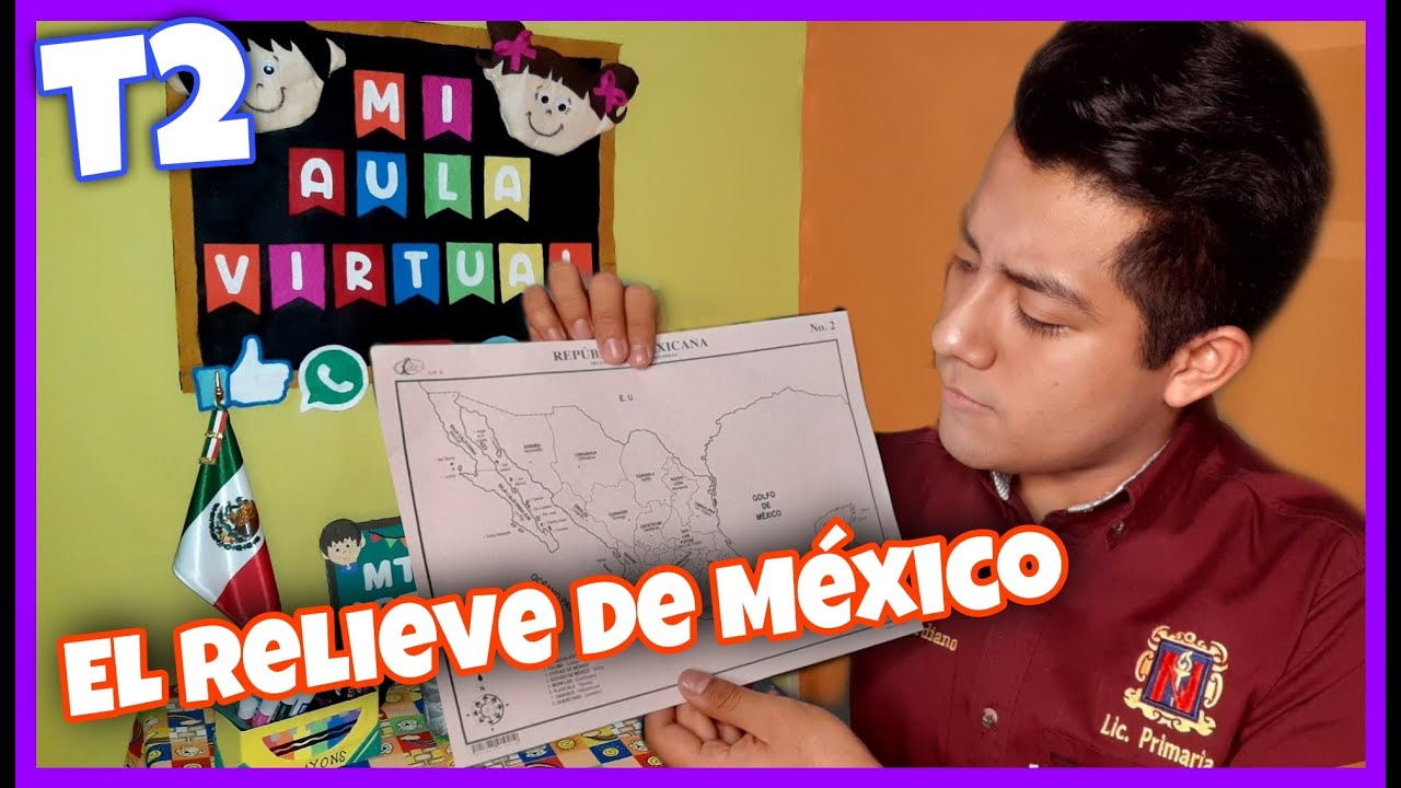 EL RELIEVE DE MÉXICO | MI AULA VIRTUAL | T2