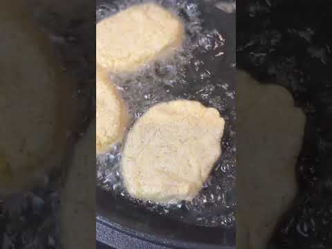 Hot Water Cornbread Recipe #cornbreadrecipe #castironcooking #southernrecipes