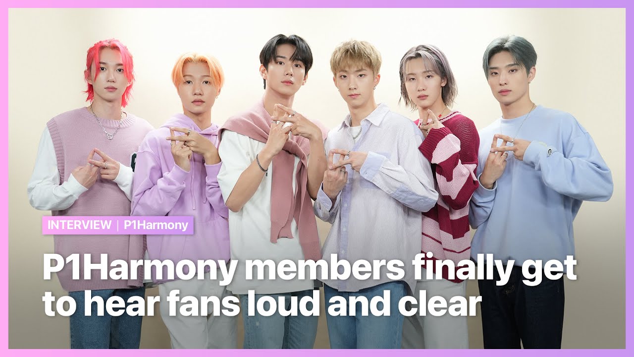 P1Harmony members finally get to hear fans loud and clear — and they're ...