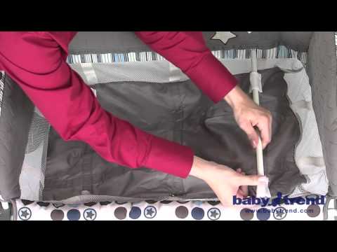 Baby Trend: Playard with Close N Cozy Assembly - Part 2