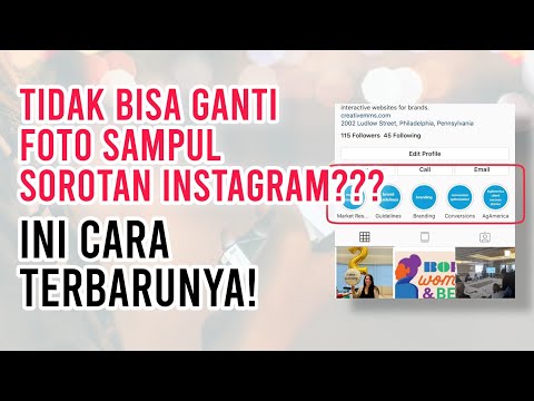 UPDATE Cara Ubah Sampul Sorotan / Story Highlight Instagram TERBARU