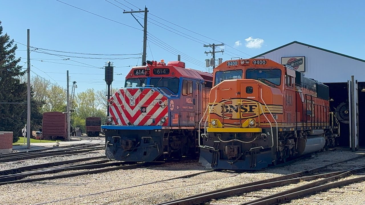 Railfanning at Illinois Railway Museum on may 2, 2026