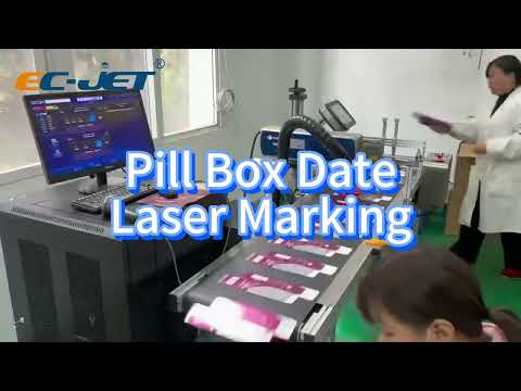 Pill Box Date Laser Marking#laser #pillbox #pharmacy #marking #coding #packaging #machine #date