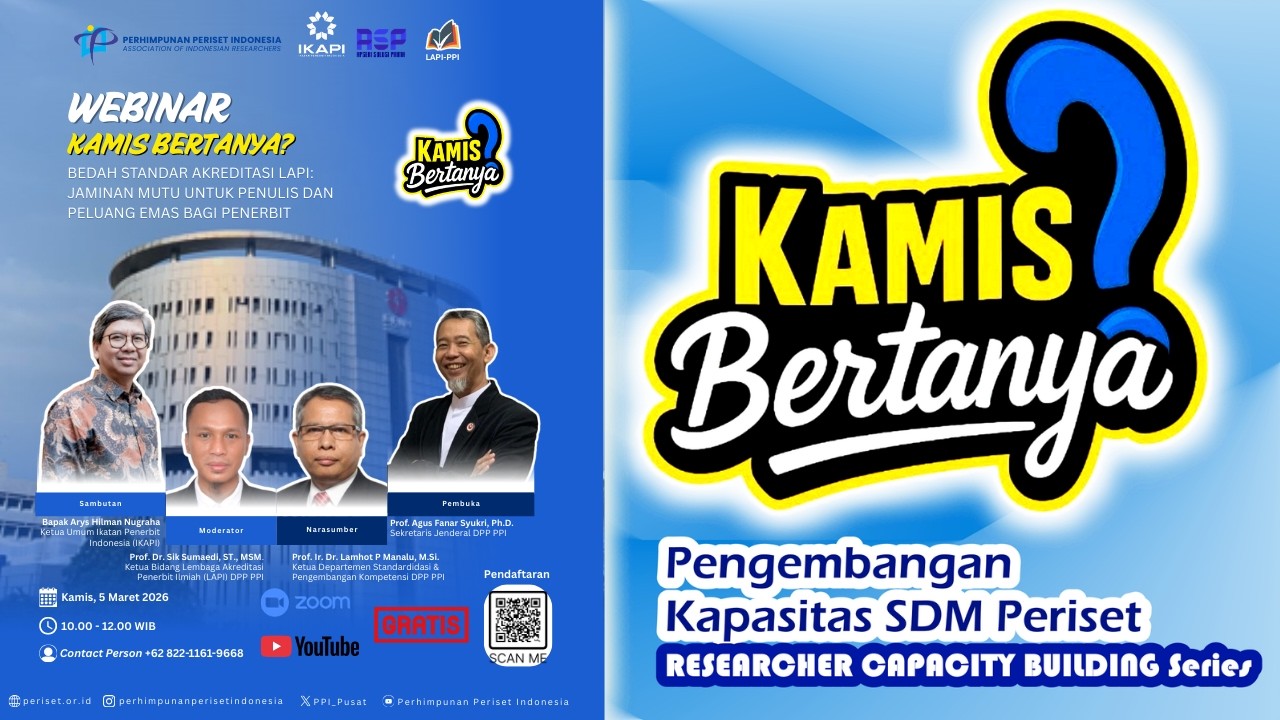 KAMI KEMBALI!! ⁉️ KAMIS BERTANYA#1 Bedah Standar Akreditasi LAPI 5/3/26