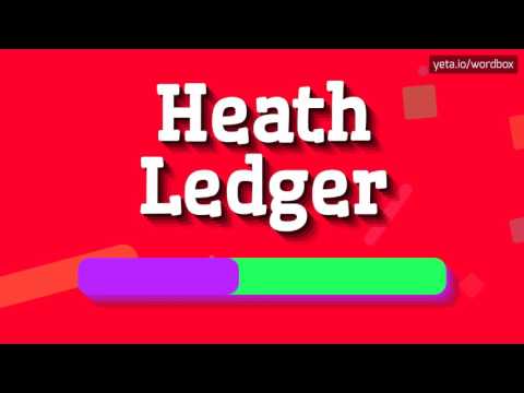 HOW SAY HEATH LEDGER NAME?! DEDICATED TO THE ACTOR WHO PERFORMED THE BEST JOKER ROLE IN BATMAN MOVIE