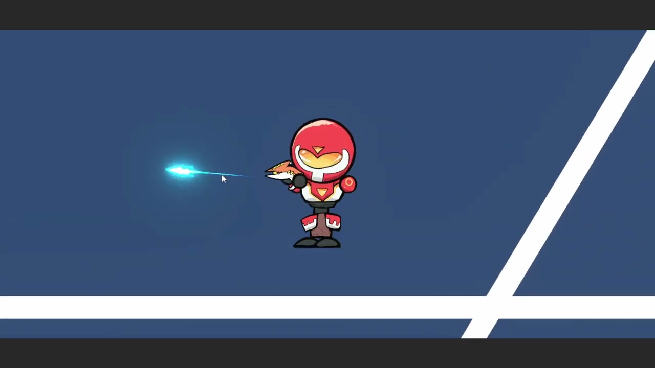 shooting effects & bloom post-processing effect