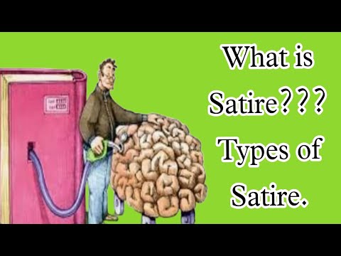What is Satire??? & Types of Satire. - Explanation