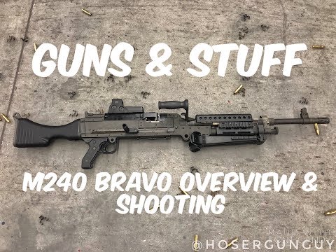 M240 Bravo Overview & Shooting (Shoot Center in Cape Coral Florida)