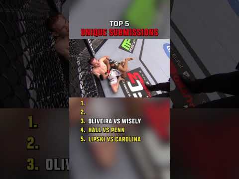 TOP 5 Unique Submissions 🔥 #ufc