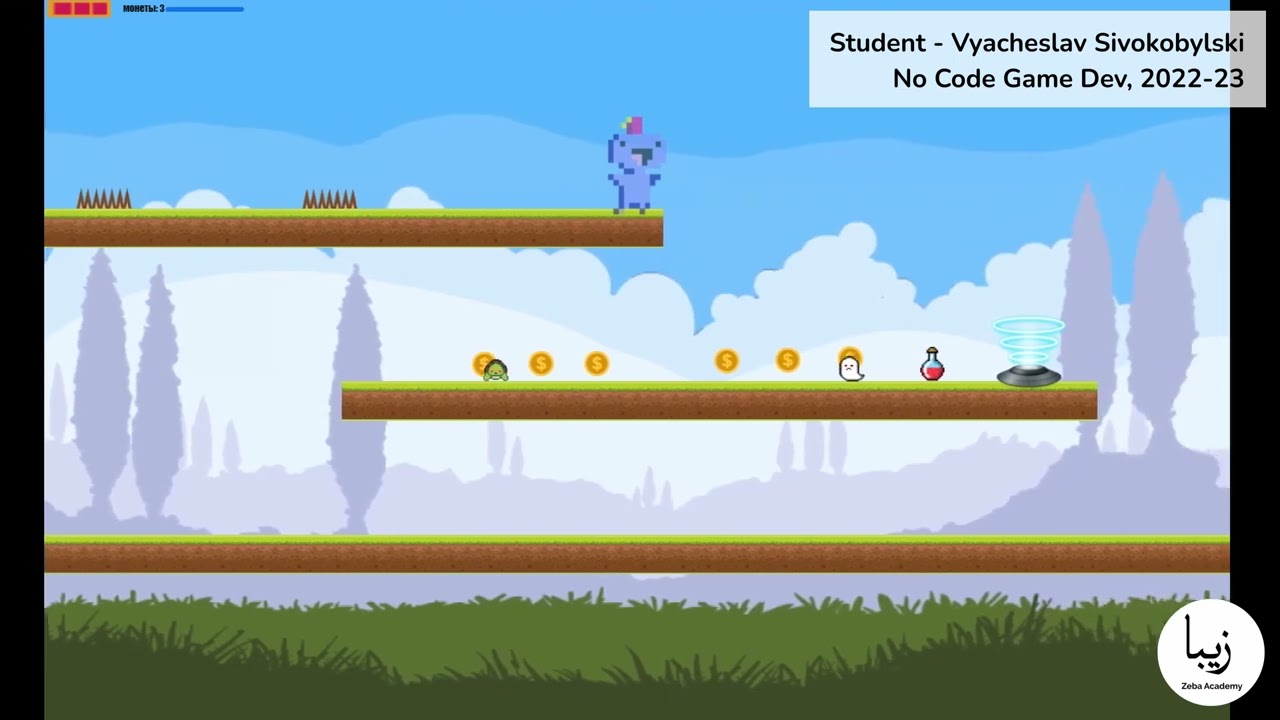 No Code Game Development. Vyacheslav Sivokobylski - Game 1