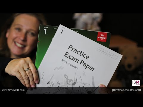 New ABRSM Music Theory Grade 1 PRACTICE EXAM PAPER - with Sharon Bill