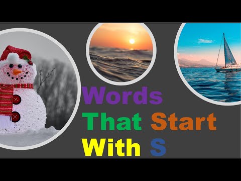 Words That Start With S