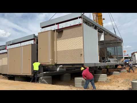 How to ‘construct’ an entire gas station and convenience store in one day.