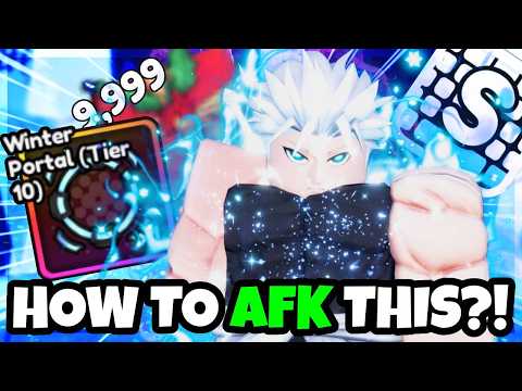 This Macro Lets You AFK The WINTER Portals In Anime Vanguard?!