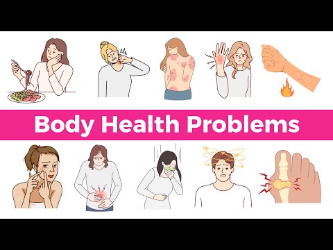 Body Health Problems | Health Issues | English Vocabulary