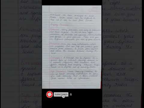 What is internet security and it's threats and safety measures|computer basics #shorts #trending 📝💯🔥
