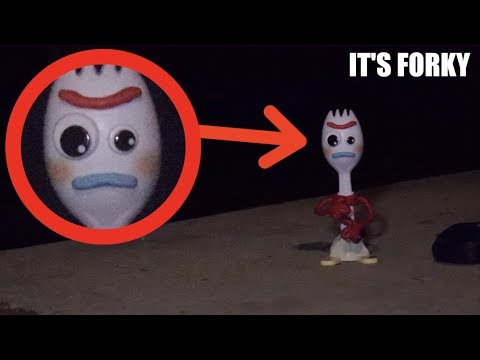 I FOUND FORKY IN REAL LIFE! *Toy Story 4*