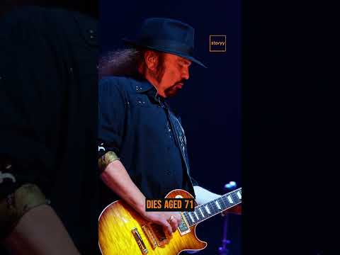 Gary Rossington, Lynyrd Skynyrd guitarist and founding member, dies aged 71.