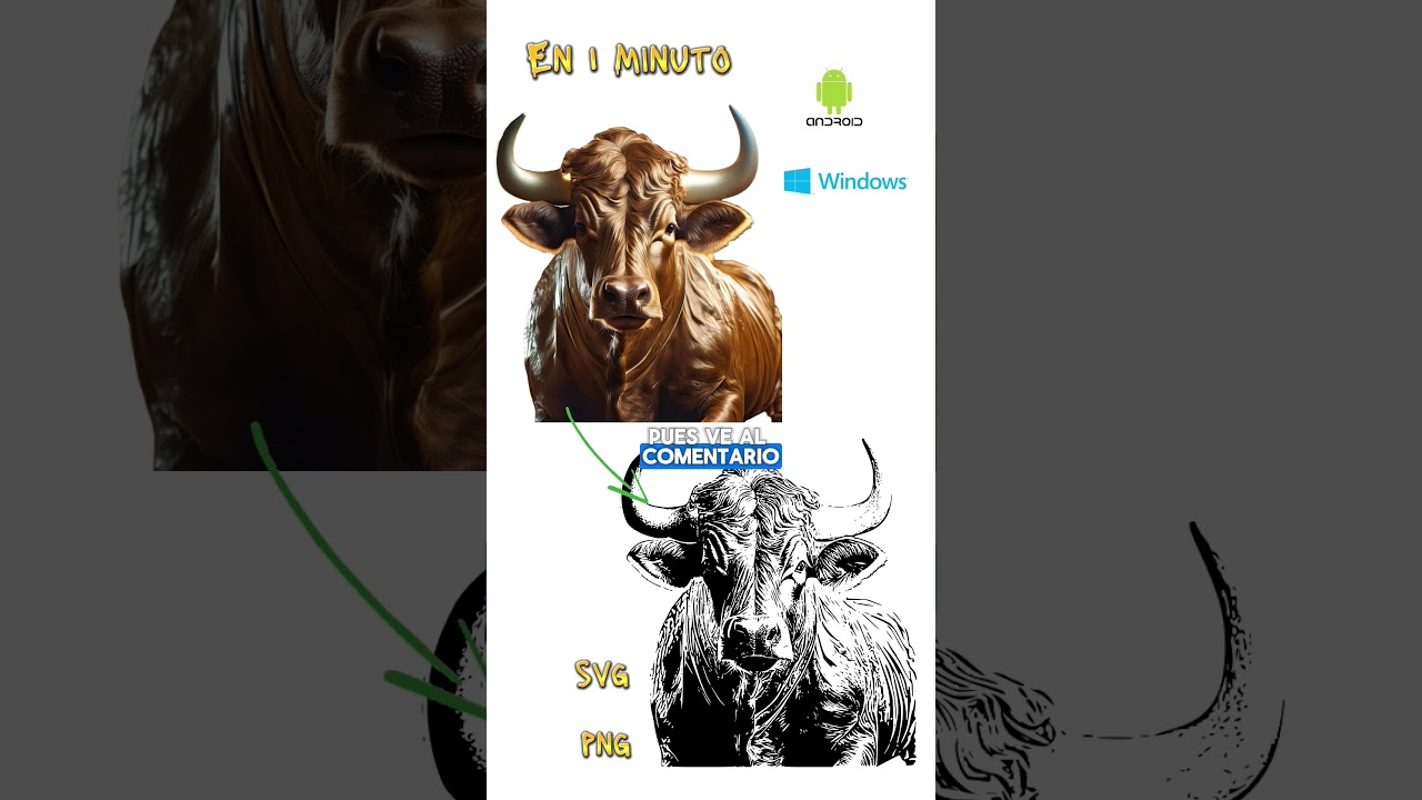 cómo vectorizar una imagen de manera sencilla y rápida #vectorizar #vectores #imágenes #short