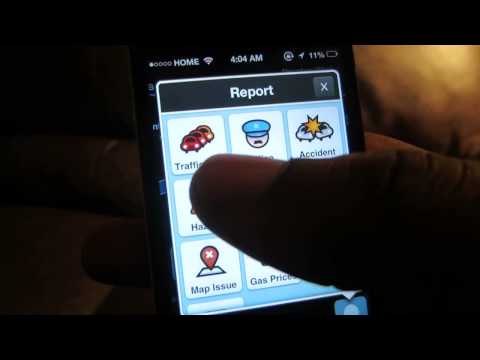 COOL! Waze: Social Media For GPS Driving - Evade The Police!! LOL