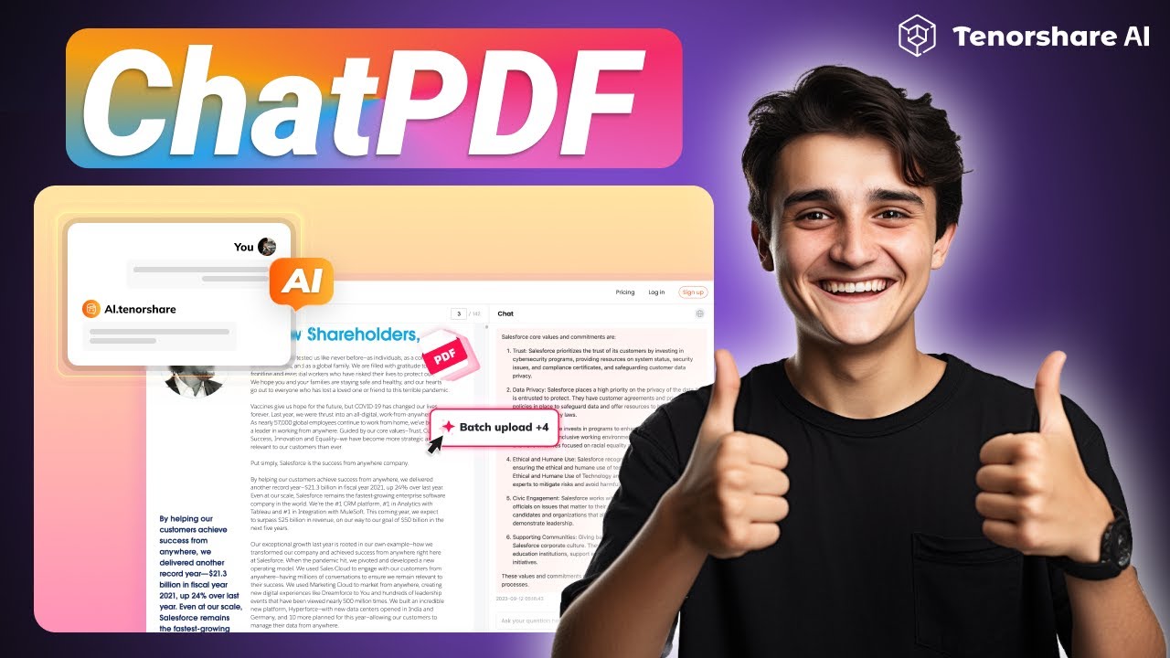 PDF Summarizer AI：Best Free AI Tool to Summarize PDFs in Seconds!