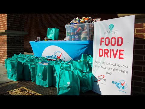 Lifting Our Communities | The Kids-Lift Food Drive
