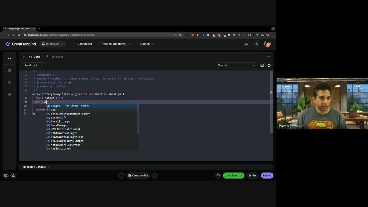 Frontend interview - Array.prototype.filter | Javascript
