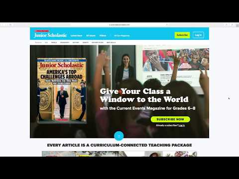 Creating a Scholastic.com Profile