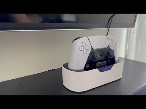 NEWDERY PS5 Controller Charger Staion, Fast Charging Dock for PlayStation 5 Controllers Review