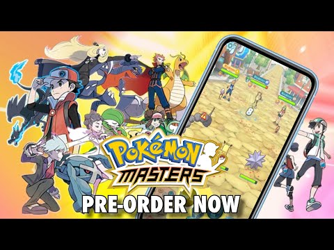 PRE-ORDER POKEMON MASTERS NOW IN THE APP STORE!