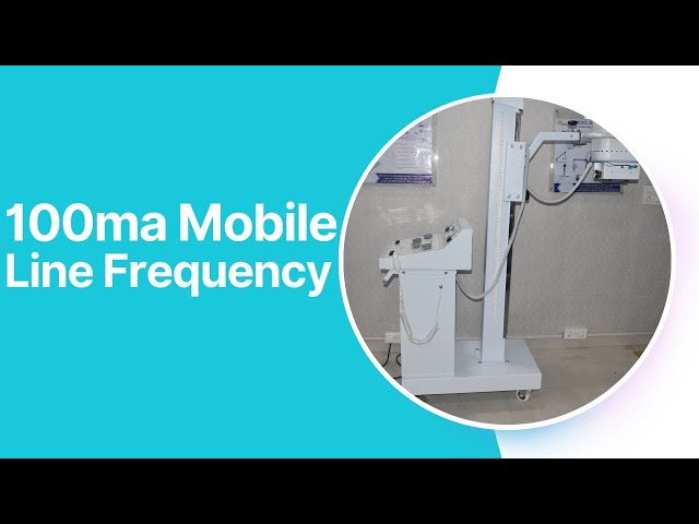 100 MA Mobile X Ray - Mobile 100 mA Digital X Ray Set up Line Frequency STARNUKE MX100 AERB ...