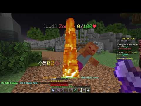 1 Million Gemstone Collection & New Halloween Event: Magzie's Hypixel Skyblock Playthrough! EP:137