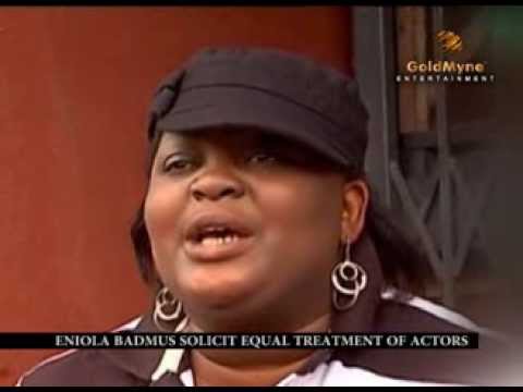 ACTRESS ENIOLA BADMUS SOLICITS EQUAL TREATMENT OF ACTORS