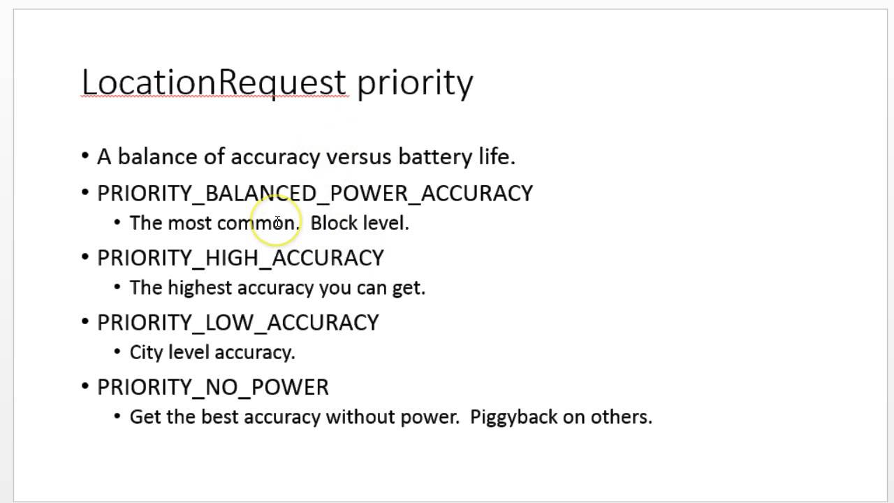 Overview of FusedLocationProvider, Location API in Android