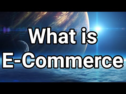 What is E-Commerce. Urdu /English