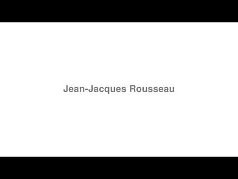 How to Pronounce "Jean-Jacques Rousseau"