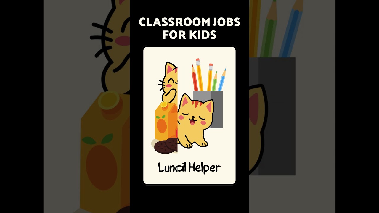 Classroom Jobs for Kids | Learn English Vocabulary with Maci
