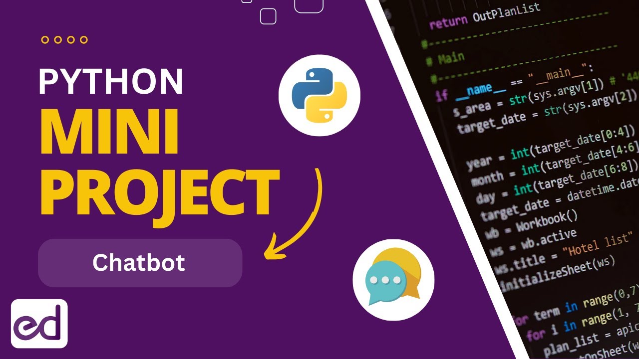 How to Create a Chatbot Using Python Programming | Python Project Series