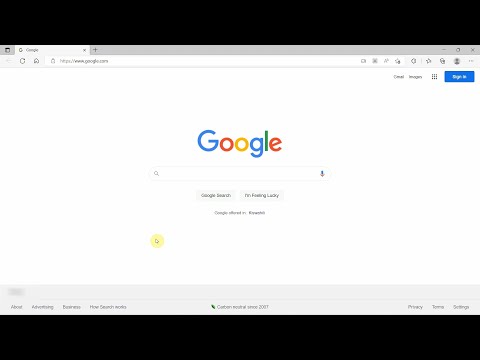Change Microsoft Edge Home Page Search Bar From Bing to Google