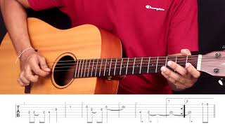 Mere Rang Mein Rangne Wali | Maine Pyar Kiya - Guitar Tabs || Lesson / Tutorial & Cover Acordes ...