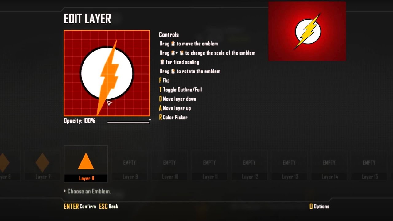 How to Create The Flash Logo in Black Ops 2