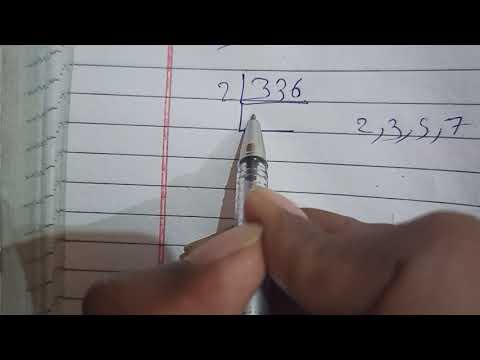prime factors of 336