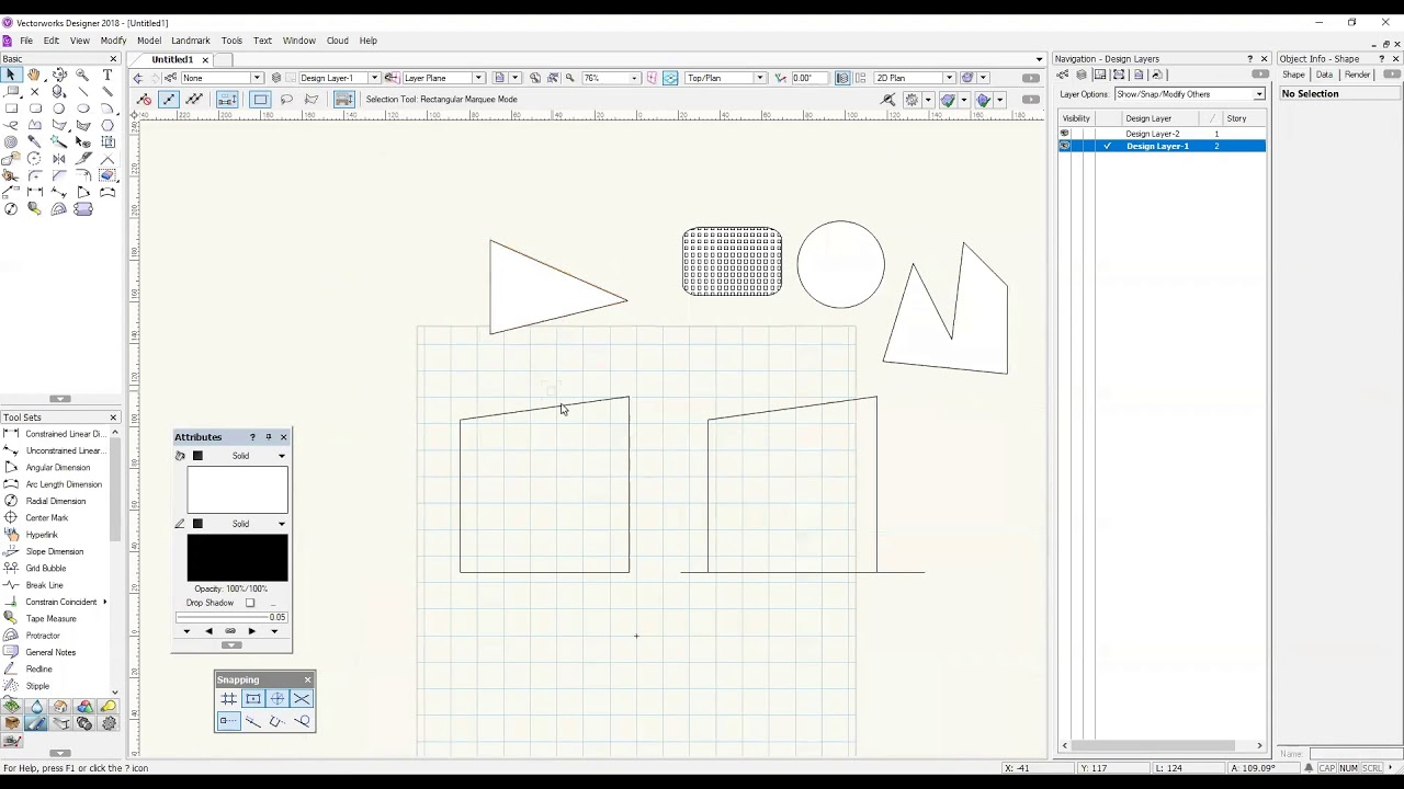 VectorWorks - Compose 2d Basics