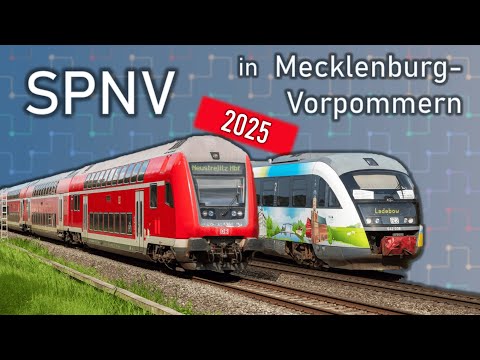 Der Schienenpersonennahverkehr in Mecklenburg-Vorpommern (2025)